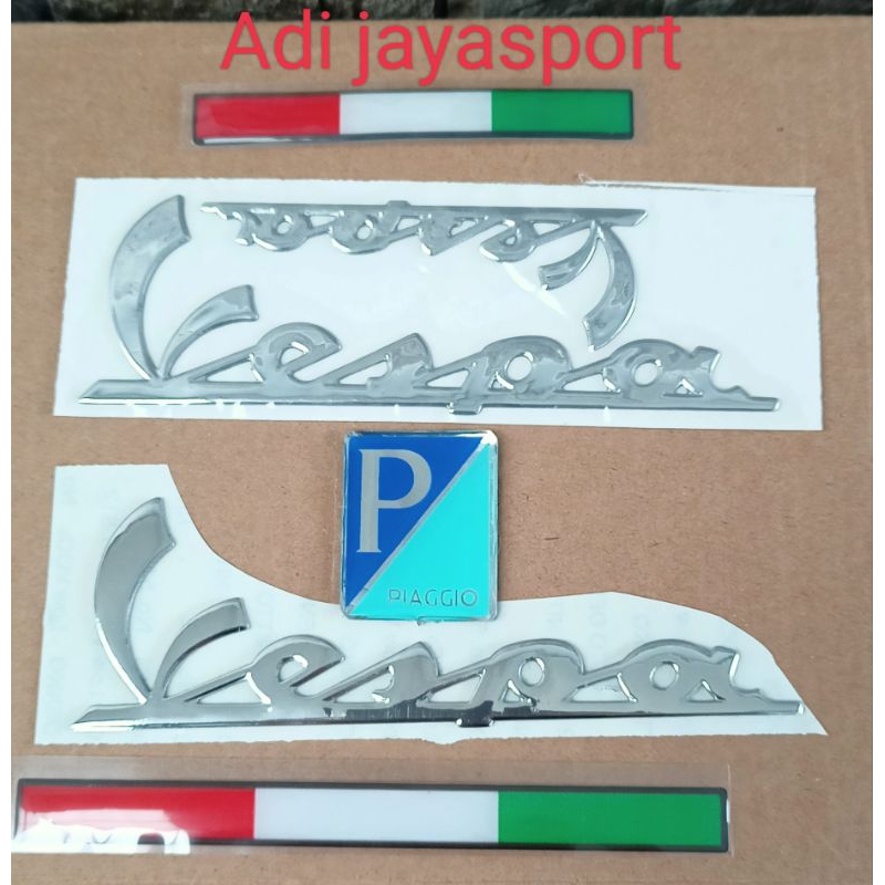 Jual Emblem Logo Vespa Buat Motor Listrik Uwinfly T3 T3S T3Pro Smooth ...