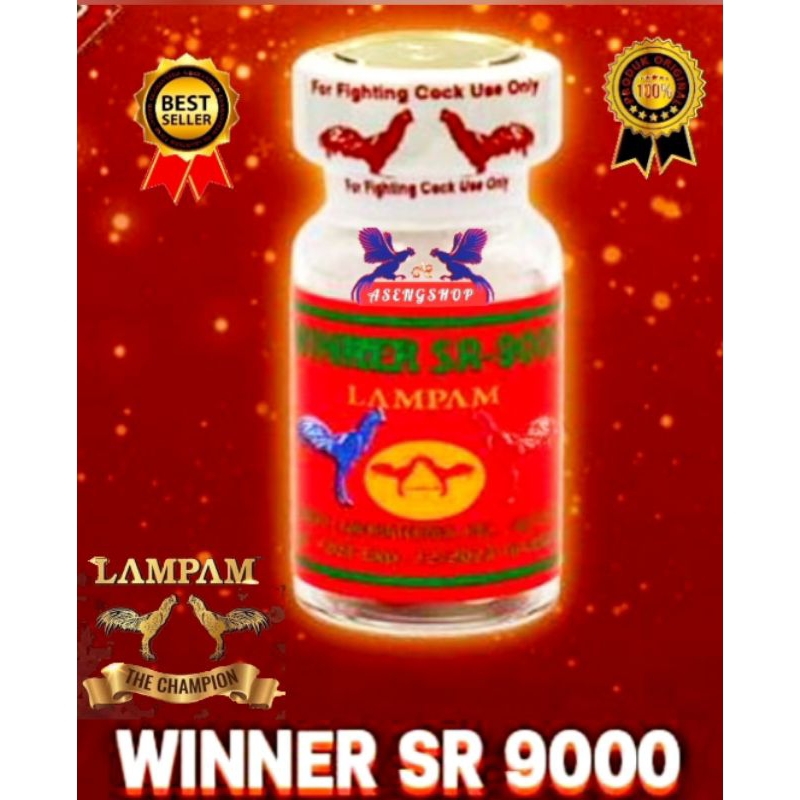 Jual DOPING LAMPAM WINNER SR9000 ( 6 Capsul ) Import Thailand | Shopee ...