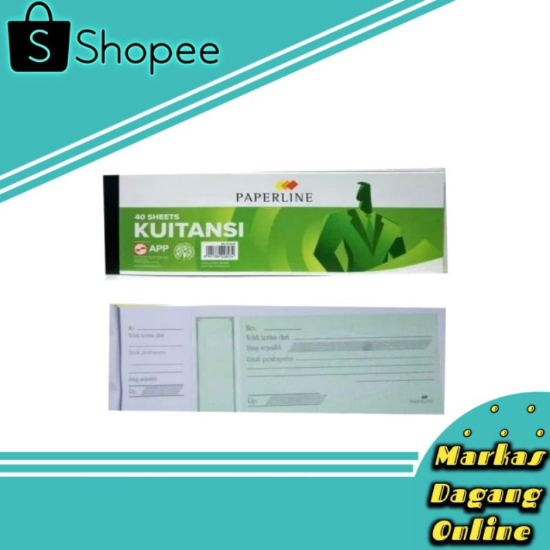 Jual Buku Kwitansi Paperline / Kuitansi Paperline Kecil isi 40 Lembar | Shopee Indonesia