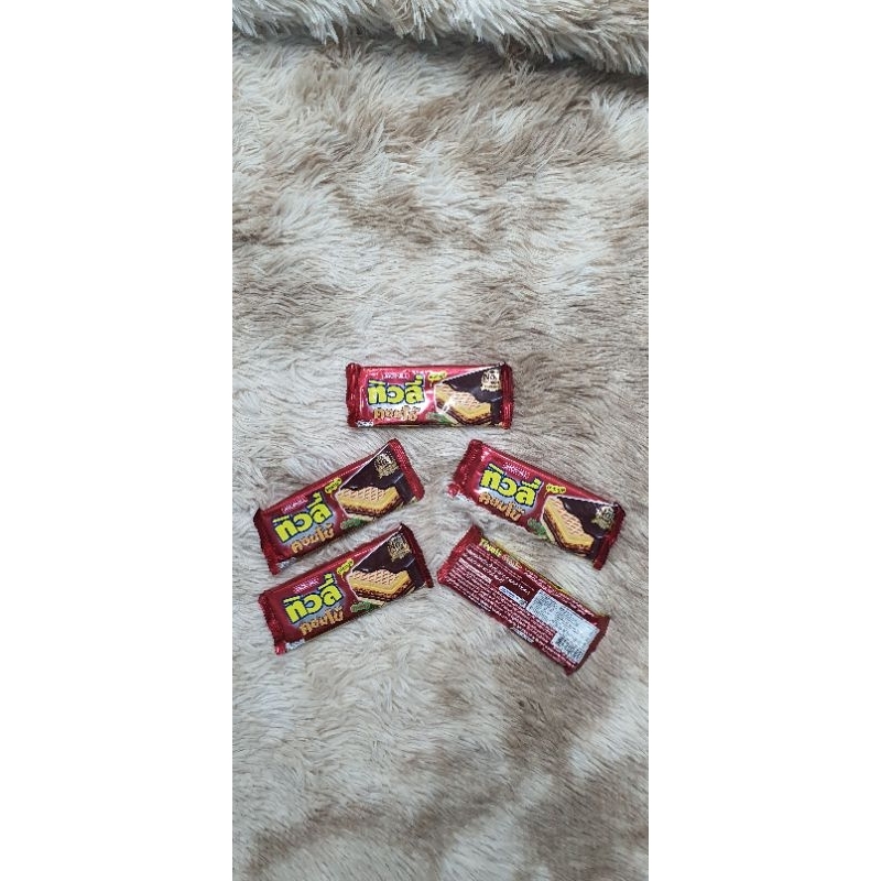 Jual Chocolate coated wafer filled with chocolate flavored cream ...