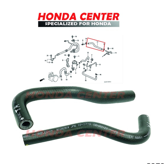 Jual Selang Slang Hose Return Balik Power Stering Steering Honda Civic ...