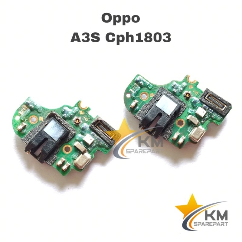 Jual Flexible Konektor Handsfree Oppo A3S Cph1803 Audio Jack Con Hf Mic ...