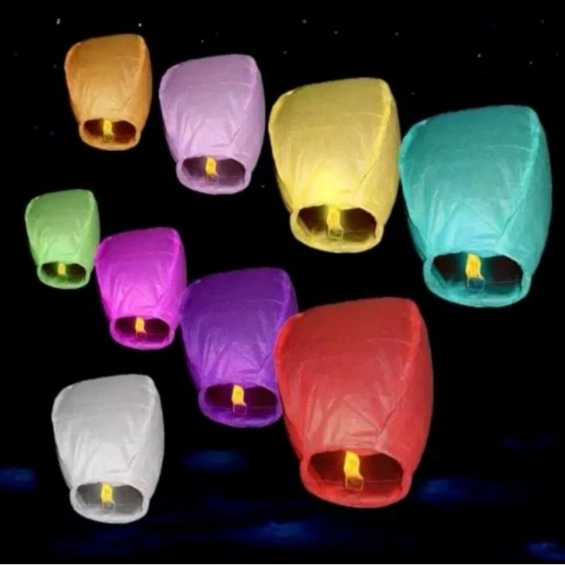 Jual Lampion Lentera Flying Lantern | Shopee Indonesia
