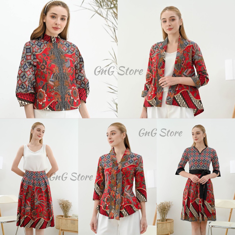Jual ABO Red Series/ Couple Batik/ Seragam Batik/ Batik Pria/ Batik ...