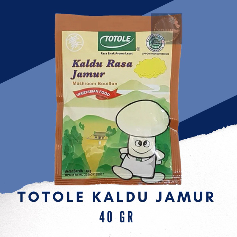 Jual Totole Kaldu Rasa Jamur 40gr Penyedap jamur | Shopee Indonesia