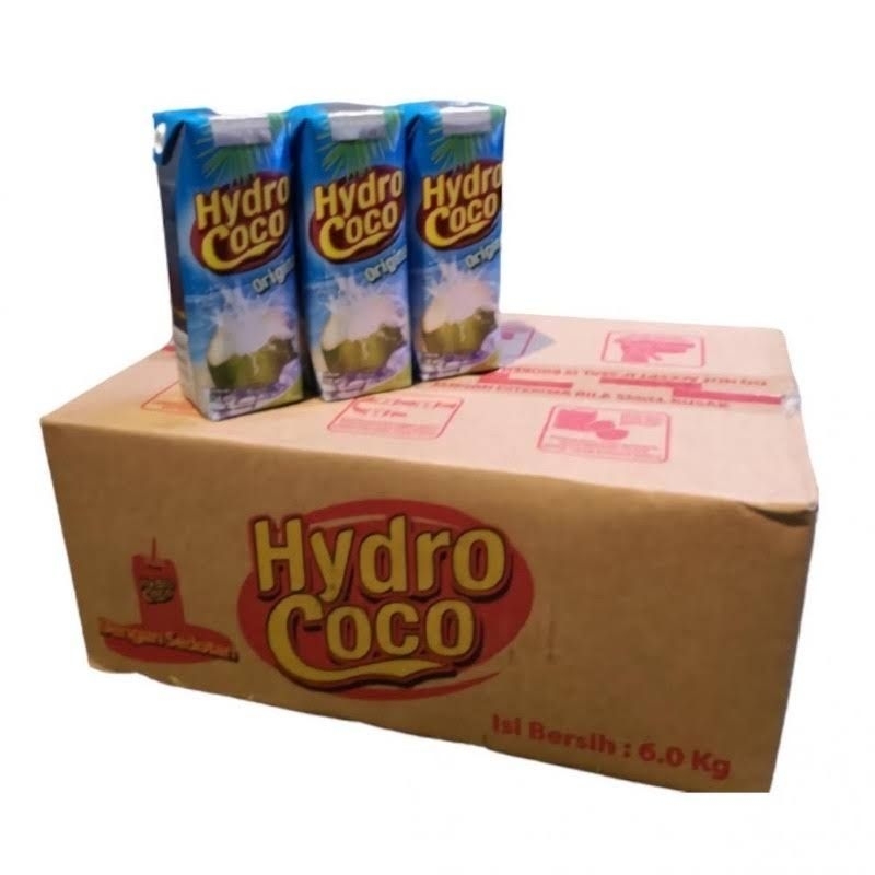 Jual Hydro Coco Original 250 ml 1 Dus Isi 24 Pcs | Shopee Indonesia