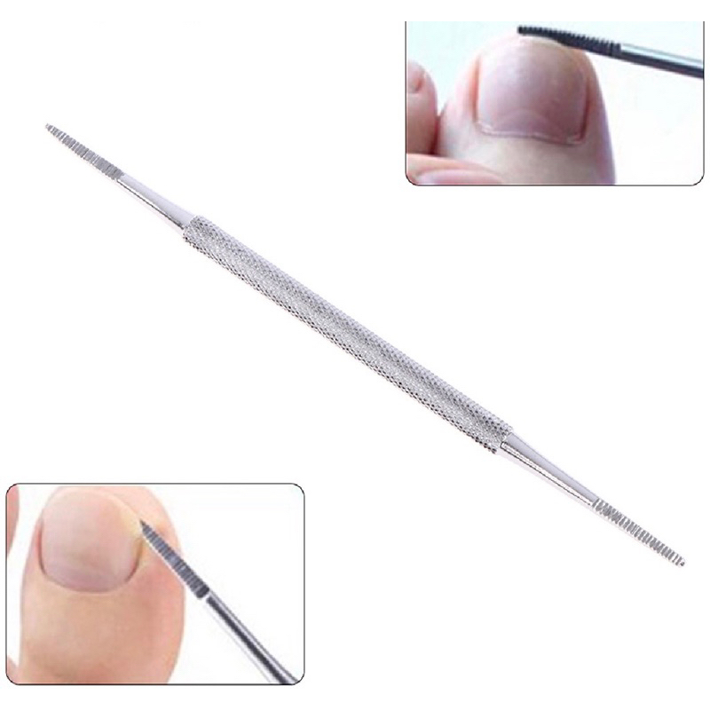 Jual [Ready Stock] Double Head Stainless Nail Pick / ingrown toenail ...