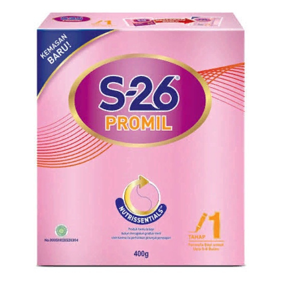 Jual S26 Promil 1 (0-6) & 2 (6-12) box 400g | Shopee Indonesia