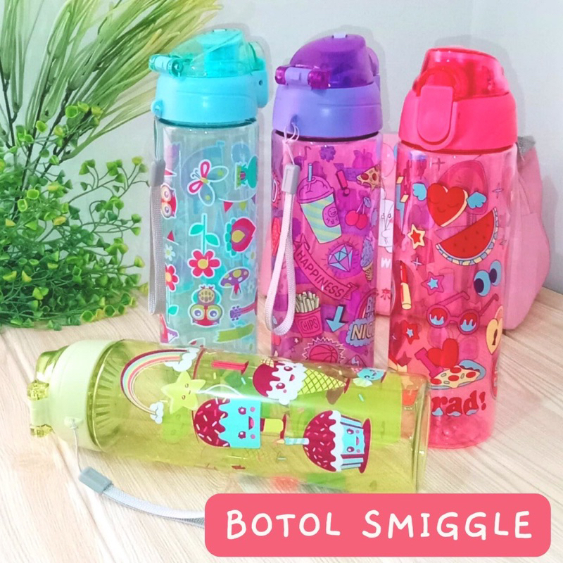 Jual BOTOL MINUM ANAK SMIGGLE KARAKTER KAPASITAS 650ml | Shopee Indonesia