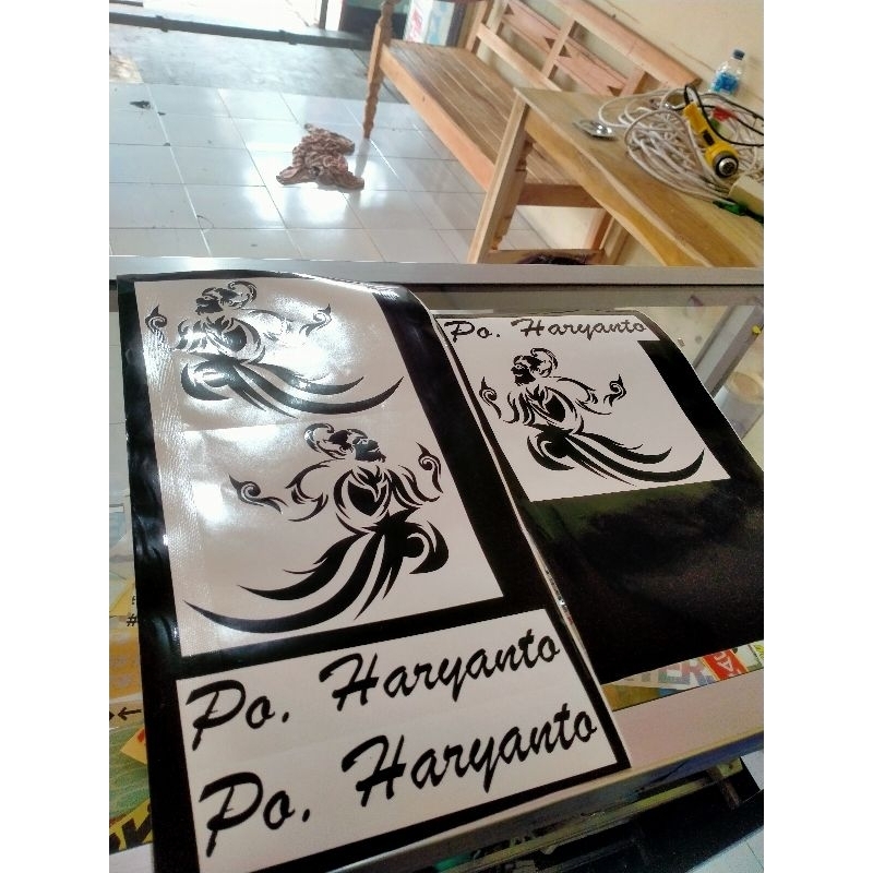 Jual stiker wayang HR stiker haryanto | Shopee Indonesia
