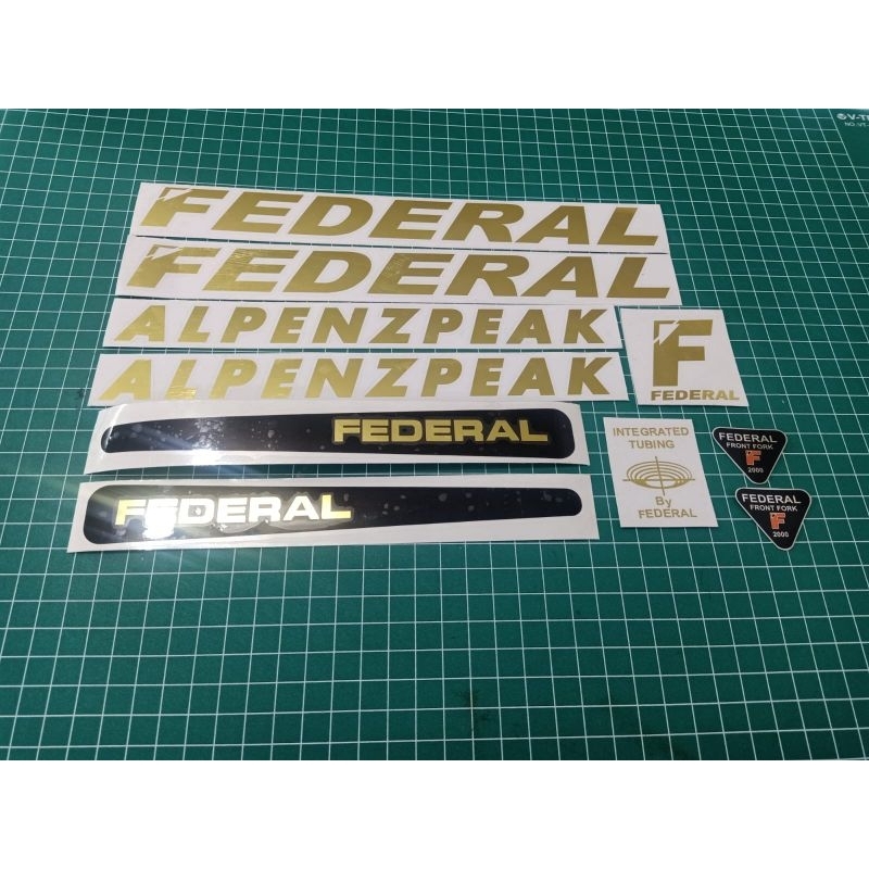 Jual stiker sepeda federal alpenzpeak | Shopee Indonesia