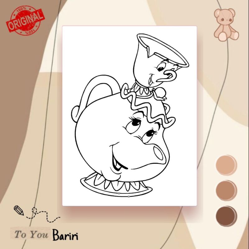 Jual Gambar Sketsa Mewarnai | PRINCESS | Sketsa lukis | Sketsa Sablon ...