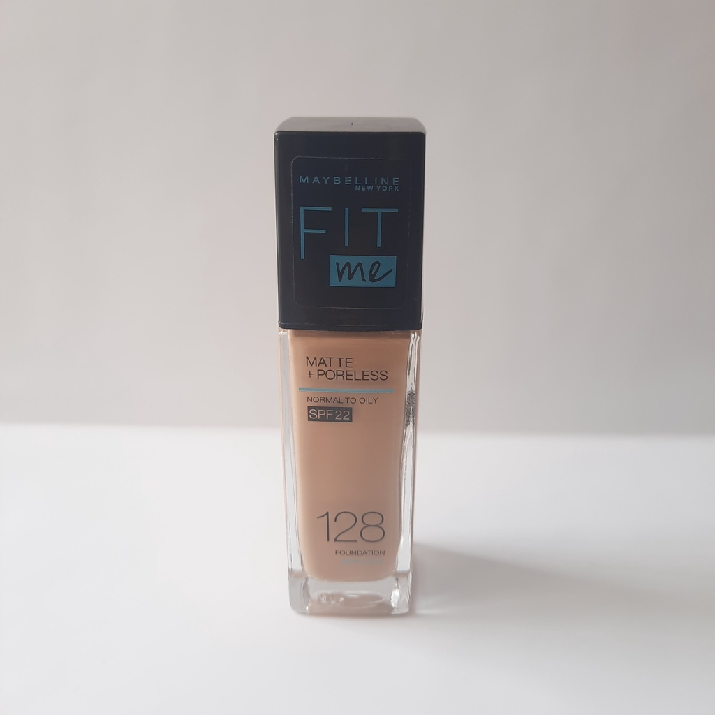Jual MAYBELLINE FIT ME! Foundation MATTE + PORELESS | Shade 128 - Warm ...