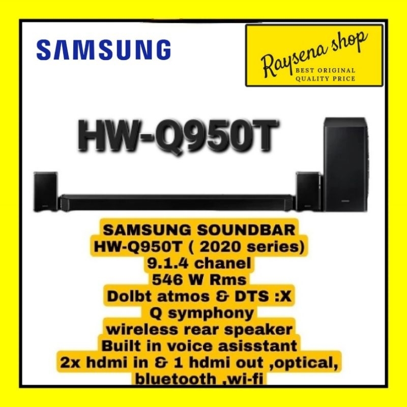 Jual SAMSUNG SOUNDBAR HW-Q950T / HW-Q950 / HW Q950T ATMOS | Shopee ...