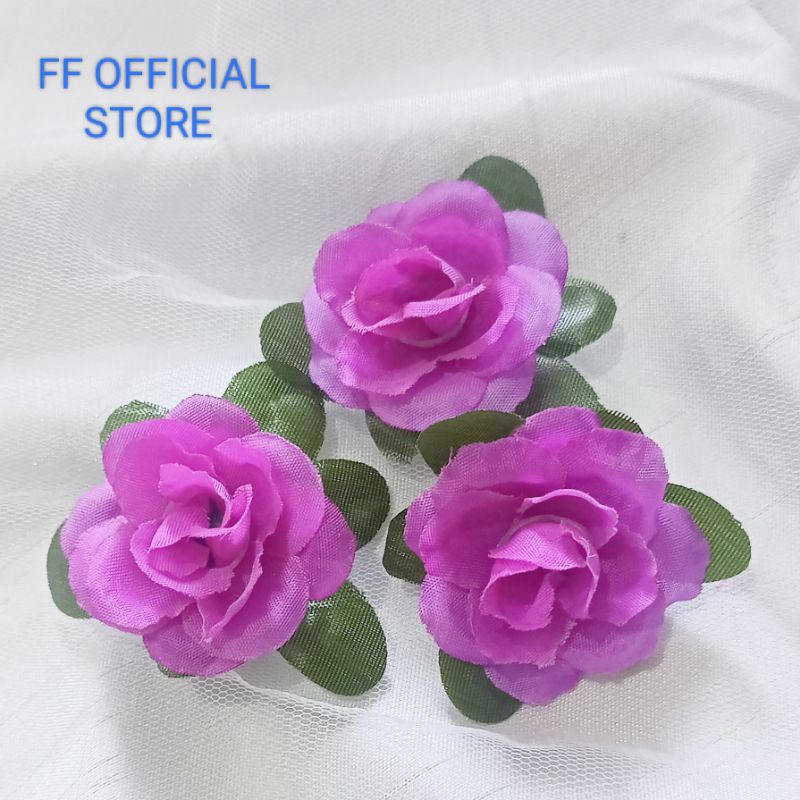 Jual Kepala Bunga Mawar Daun artificial hiasan mahar seserahan ...