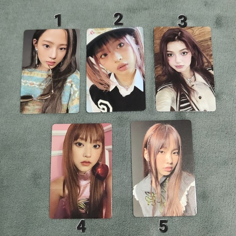 Jual [Haerin / Hanni / Hyein / Danielle /Minji / Group ver.] NewJeans Photocard - Official from ...