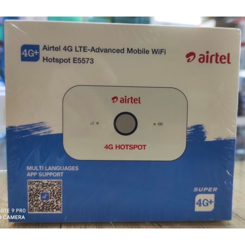 Jual MiFi Modem Wifi Airtel LTE 4G All Operator Garansi 1Tahun | Shopee ...