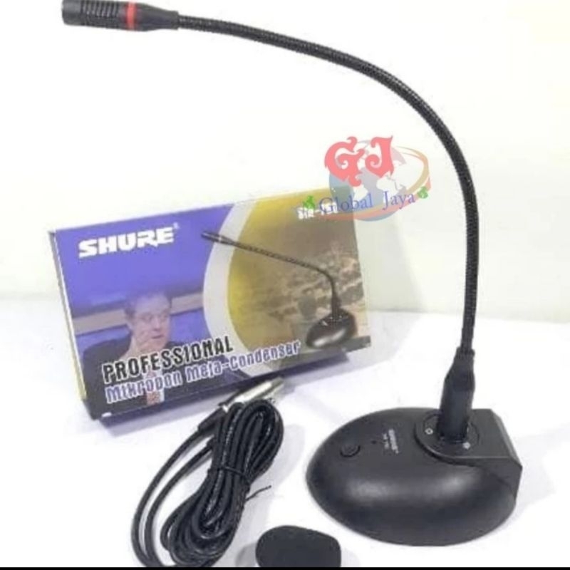 Jual mic meja podium shure sm790 mic kabel meja | Shopee Indonesia