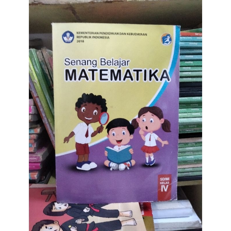 Jual buku senang belajar matematika kelas 4 sd/IV SD bse/ bos ...