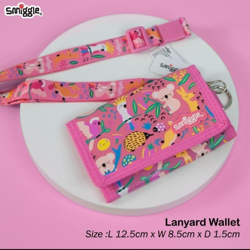 Jual Smiggle Wallet Lanyard / Dompet Anak Smiggle Dengan Tali | Shopee ...