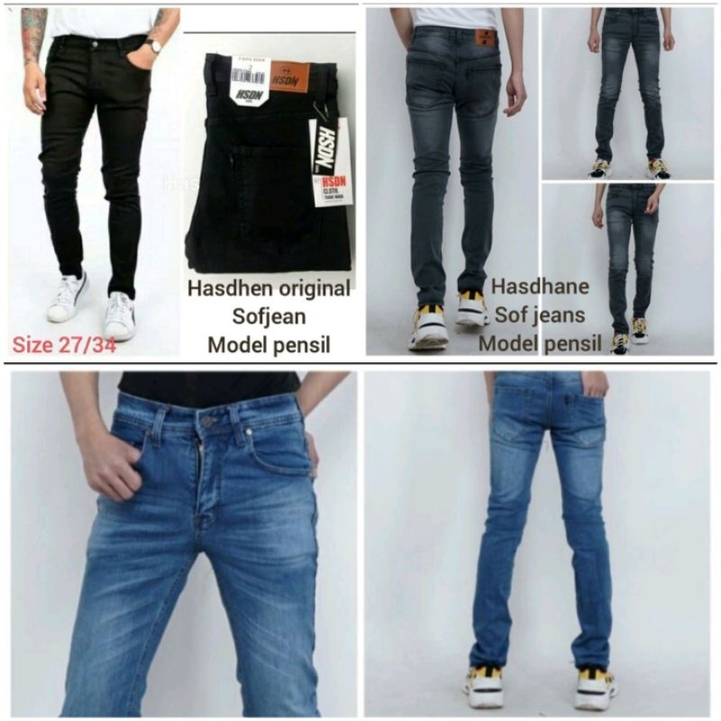 Jual CELANA COWOK PENSIL HASDHANE/CELANA COWOK KEKINIAN bisa bayar ditempat (COD)9 | Shopee ...