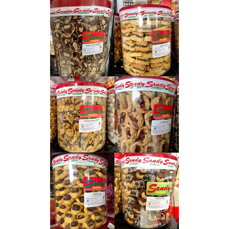 Jual Sandy Cookies Kue Kering Kuker Jakarta 500 gr gram Reguler ...
