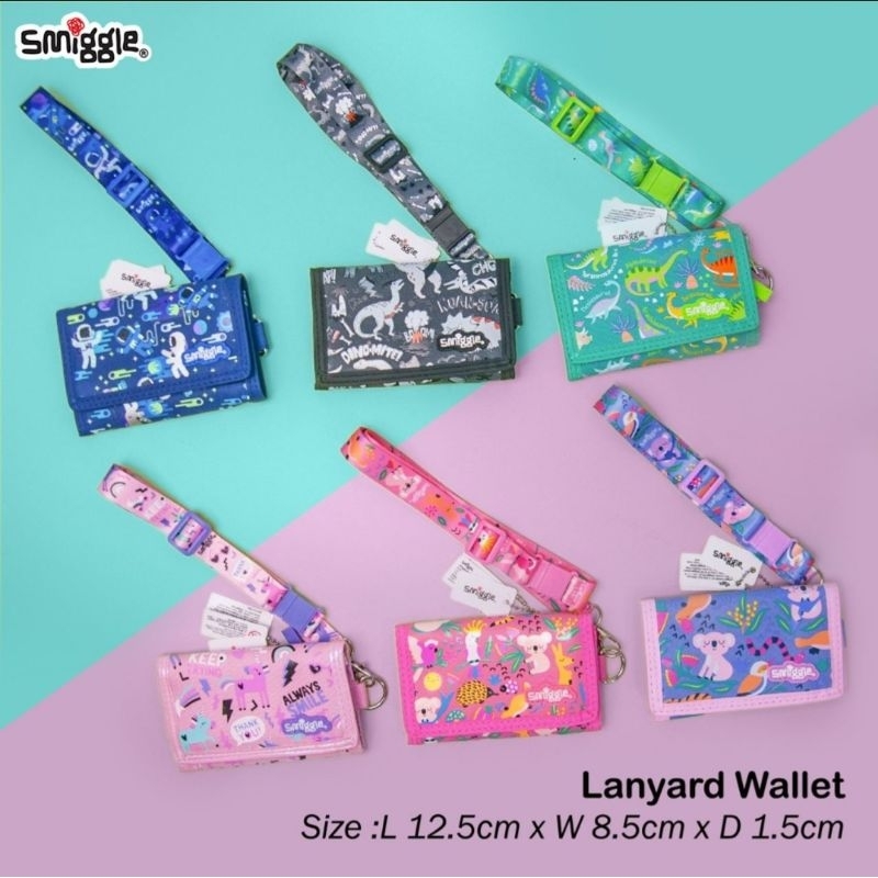 Jual Smiggle Wallet Lanyard / Dompet Anak Smiggle Dengan Tali | Shopee ...