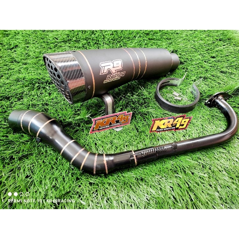 Jual KNALPOT RACING R9 H2 FULL DOFF PNP NMAX AEROX PCX VARIO BEAT MIO ...