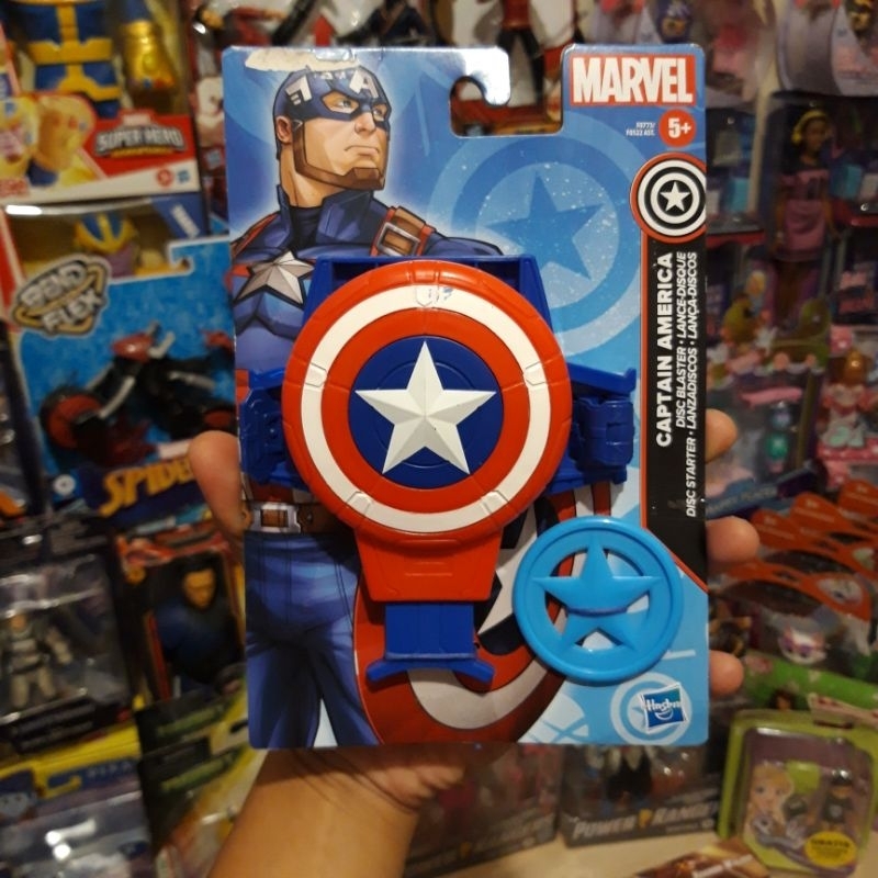 Jual Hasbro Marvel Captain America Disc Blaster | Shopee Indonesia