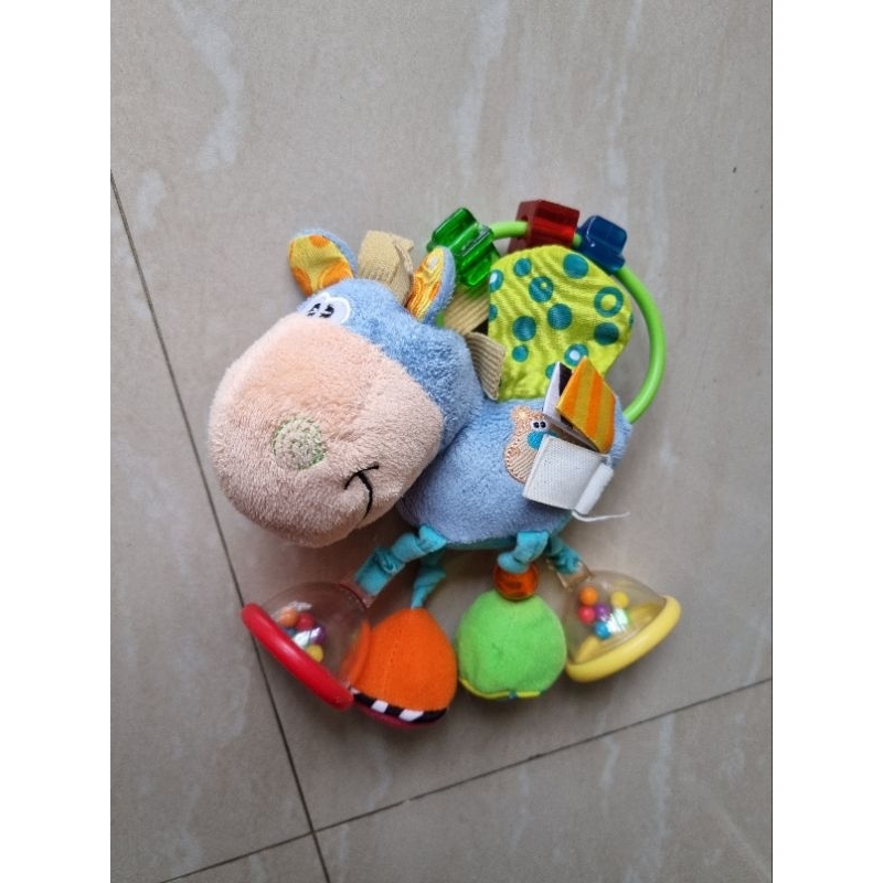 Jual playgro clip clop activity rattle mainan gigitan anak bayi sensory ...