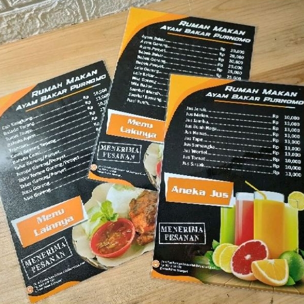 Jual Daftar Menu | Shopee Indonesia