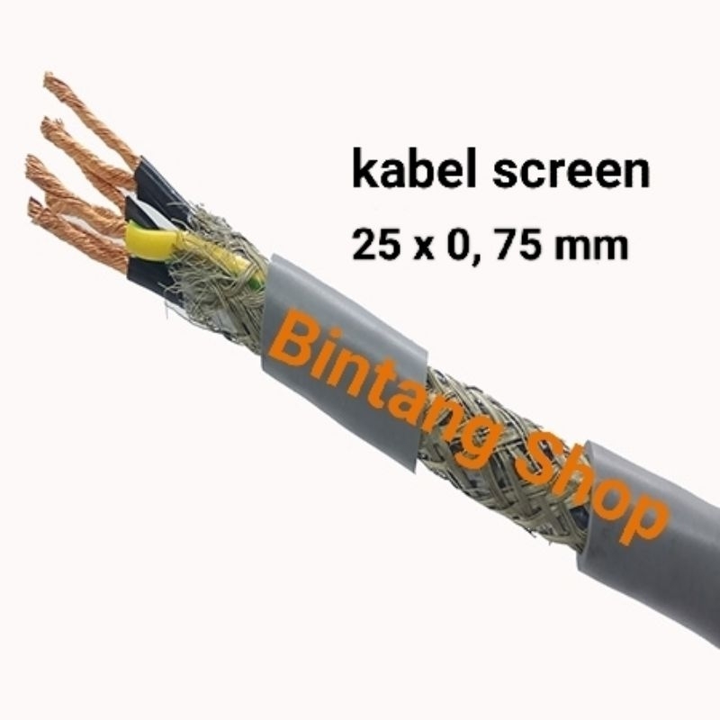 Jual kabel screen 25 x 0, 75 mm meteran | Shopee Indonesia