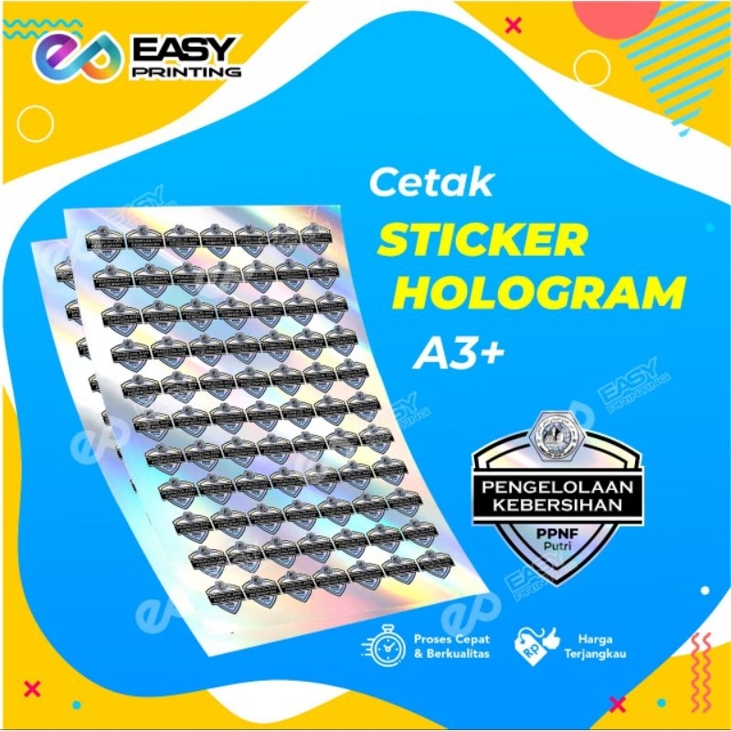 Jual STIKER HOLOGRAM A3+ BERKUALITAS | Shopee Indonesia