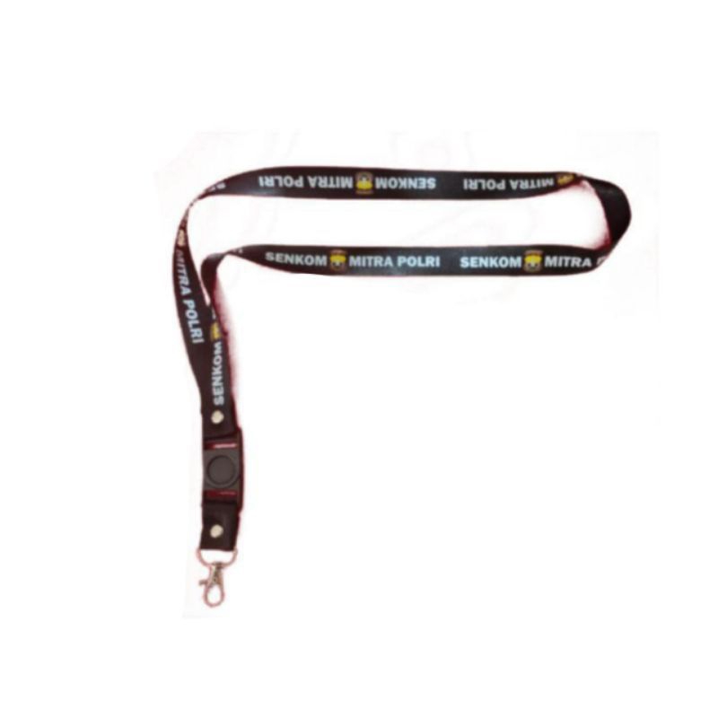 Jual TALI LANYARD SENKOM MITRA POLRI / GANTUNGAN KUNCI / GANTUNGAN ID ...