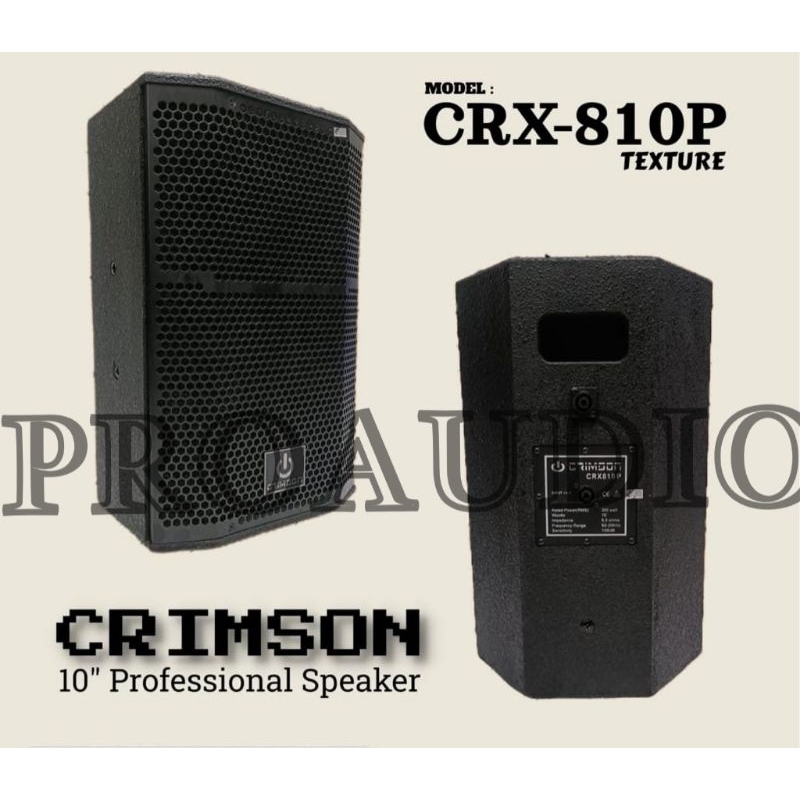 Jual Speaker Pasif Crimson 10 Inch CRX-810P CRX 810 P CRX 810P Original ...