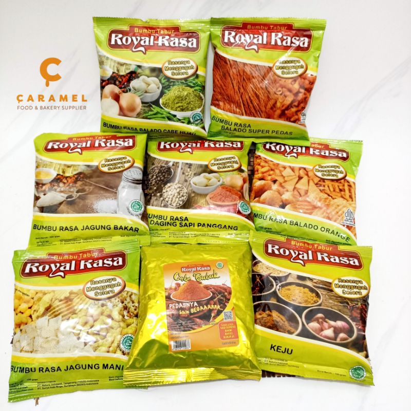 Jual ROYAL BUMBU TABUR-BUMBU RASA-ROYAL RASA 100GR | Shopee Indonesia