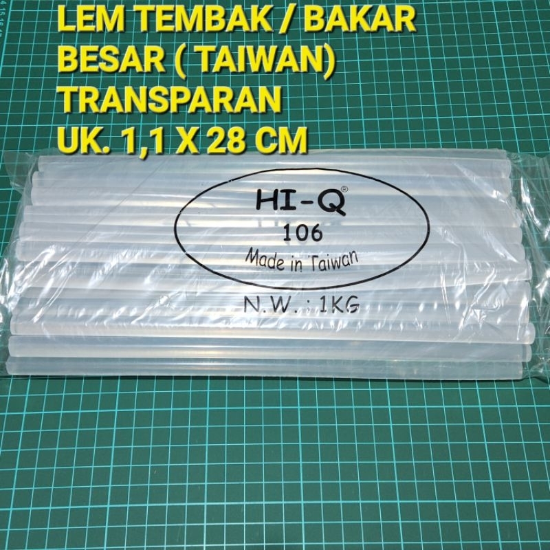 Jual LEM BAKAR BESAR / ISI LEM TEMBAK HI-Q (TAIWAN) 1 KG | Shopee Indonesia