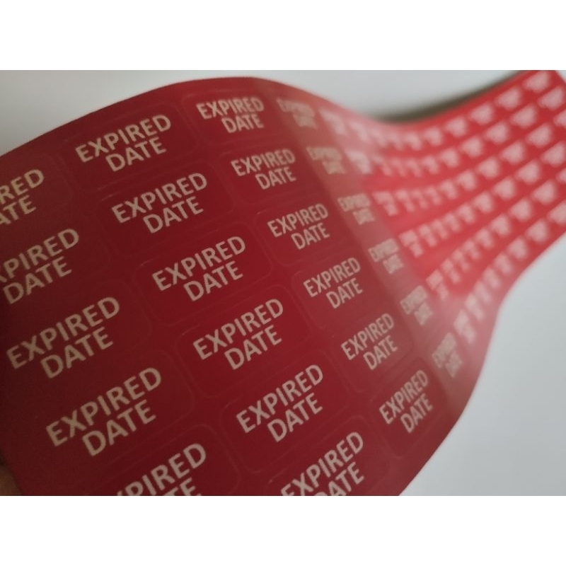 Jual Stiker Label Expired Date | Shopee Indonesia
