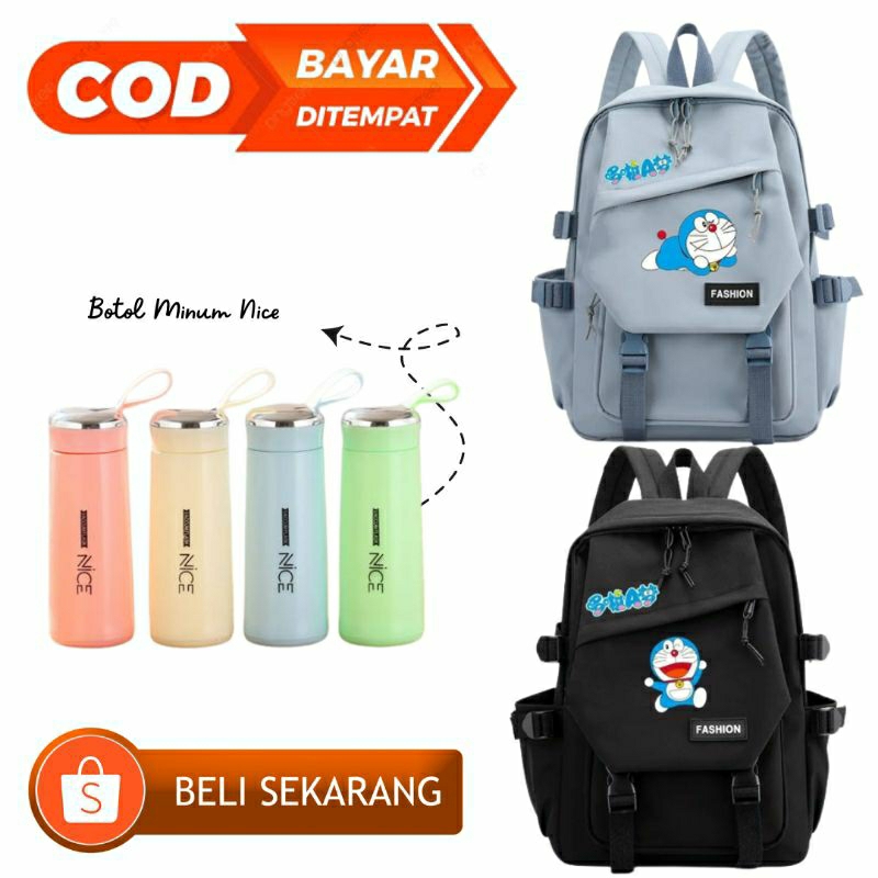 Jual NIQABIS Tas Ransel Anak Perempuan Laki Laki DORAEMON Tas Sekolah ...