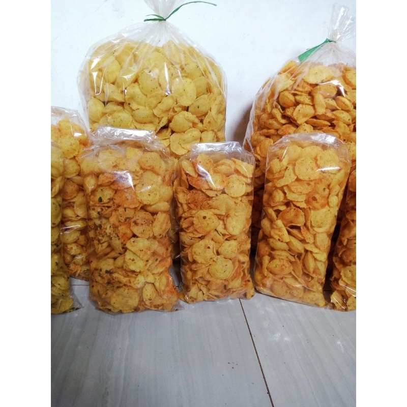 Jual Snack Cemilan Comring Singkong Pedas Kiloan 2 bungkus 1 kg ...