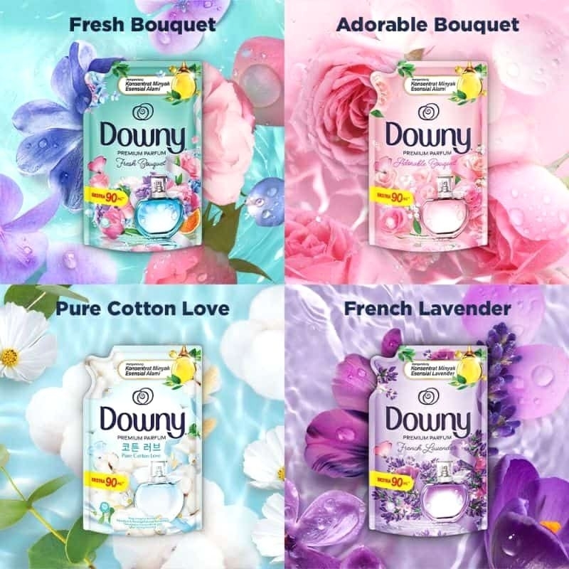 Jual DOWNY Pewangi dan Pelembut Pakaian Konsentrat 550ml | Shopee Indonesia