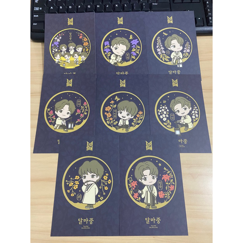 Jual READY - SHARING TINYTAN DALMAJUNG BTS / POSTCARD SET TINY TAN BTS RM SEOKJIN SUGA JHOPE ...