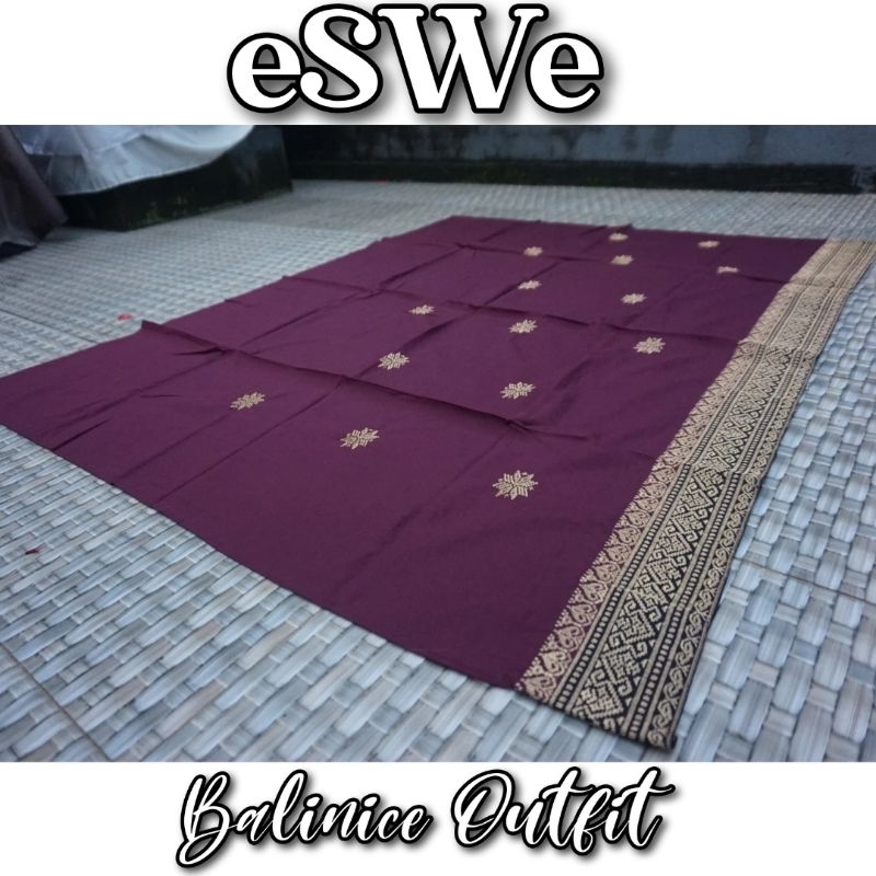 Jual Kampuh / Saput Katun Bordir Semi Songket | ANEKA WARNA | Shopee ...