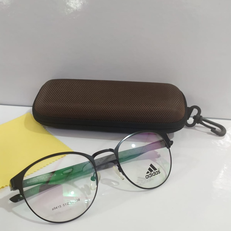 Jual frame kacamata sporty full frame bulat adids | Shopee Indonesia