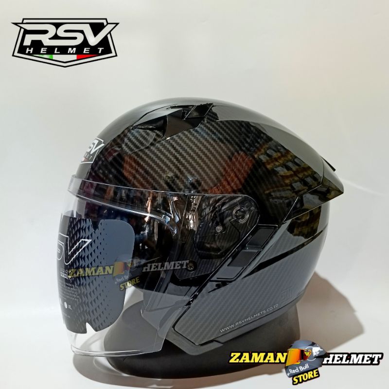 Jual HELM RSV SV300 CARBON GRAPHIC | Shopee Indonesia