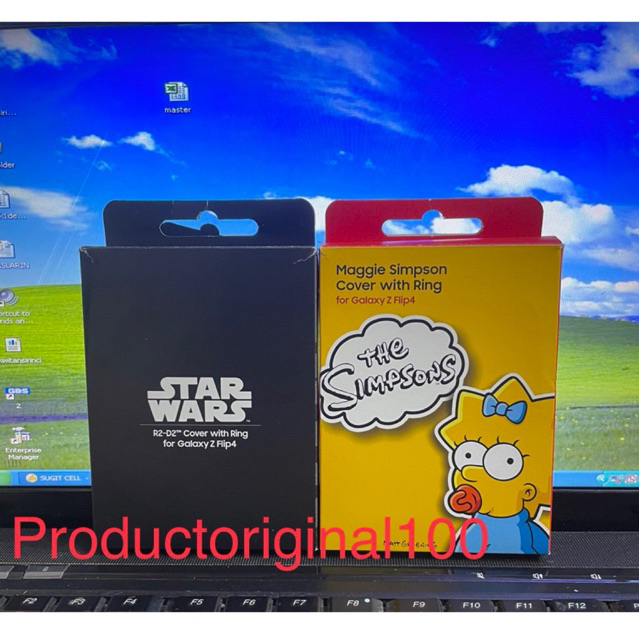 Jual Samsung Galaxy Z Flip4 Flip 4 Cover With Ring Star Wars R2-D2 The ...