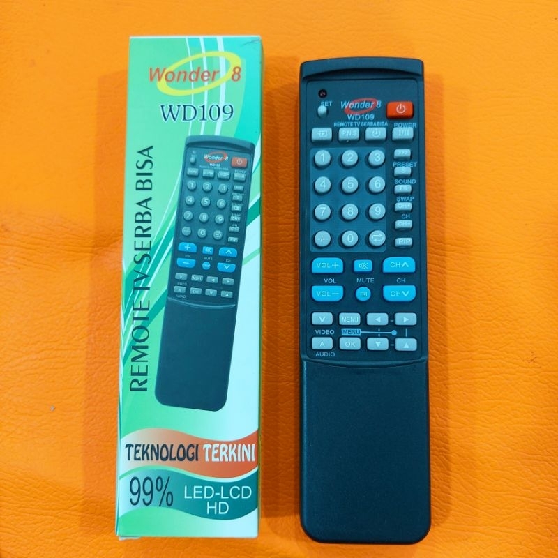Jual Remote TV Multi Universal 109 Segala Merk TV LED | Shopee Indonesia
