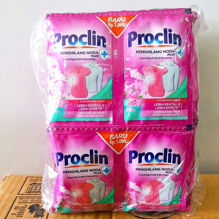 Jual Proclin Penghilang Noda Baju Putih & Berwarna - Lebih Efektif ...