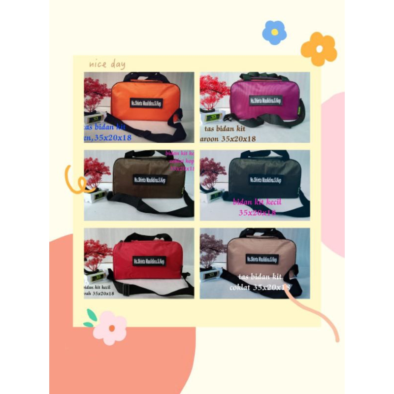 Jual Tas Bidan KIT Home Care disesuaikan permintaan pesanan, 35x20x20 ...