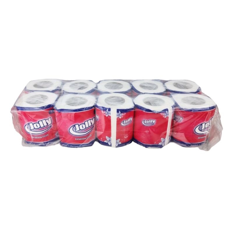Jual Tissue Jolly roll 212 sheets, 1 pack isi 10 roll kemasan baru ...